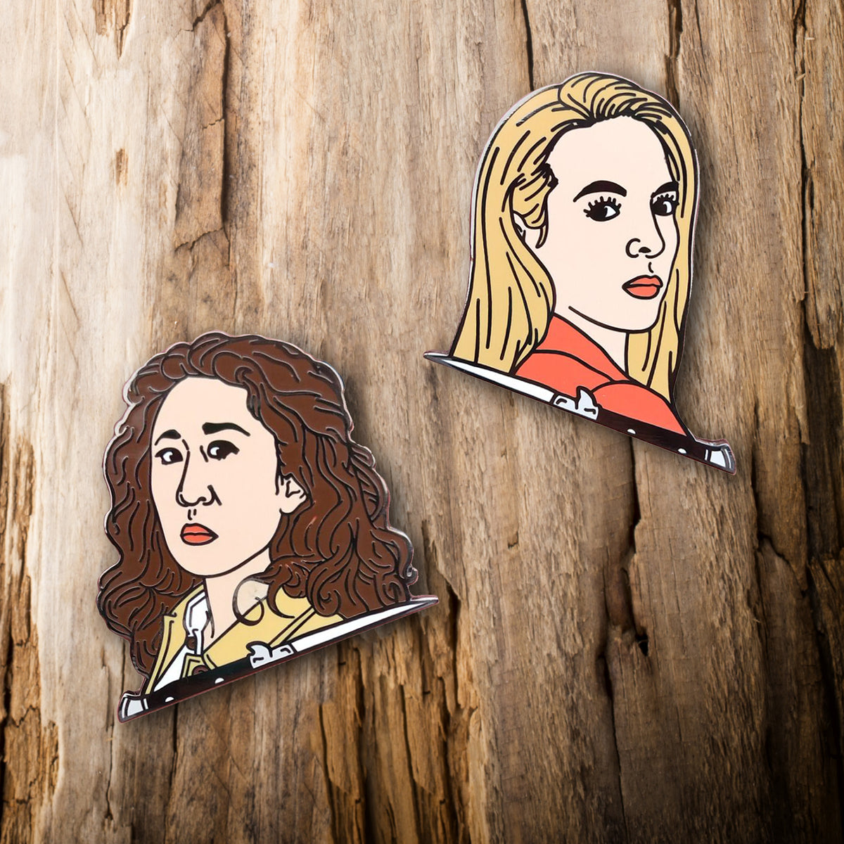 Killing Eve Hard Enamel Pin Set – Pugnacious Pins