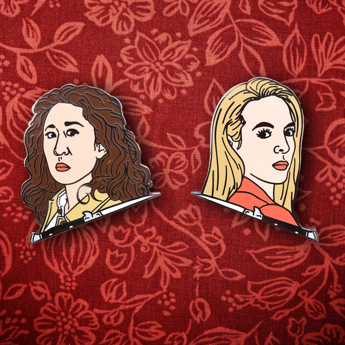 Killing Eve Hard Enamel Pin Set – Pugnacious Pins