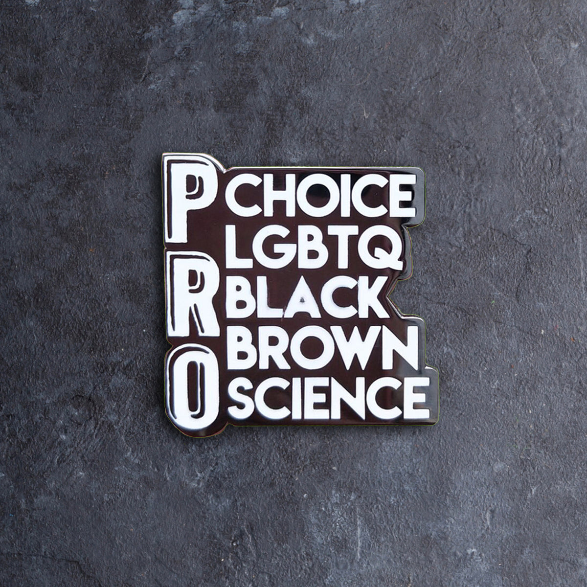 Intersectional Activist Hard Enamel Pin – Pugnacious Pins