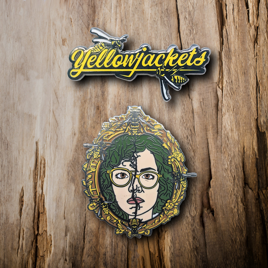 Yellowjackets Logo Hard Enamel Pin – Pugnacious Pins