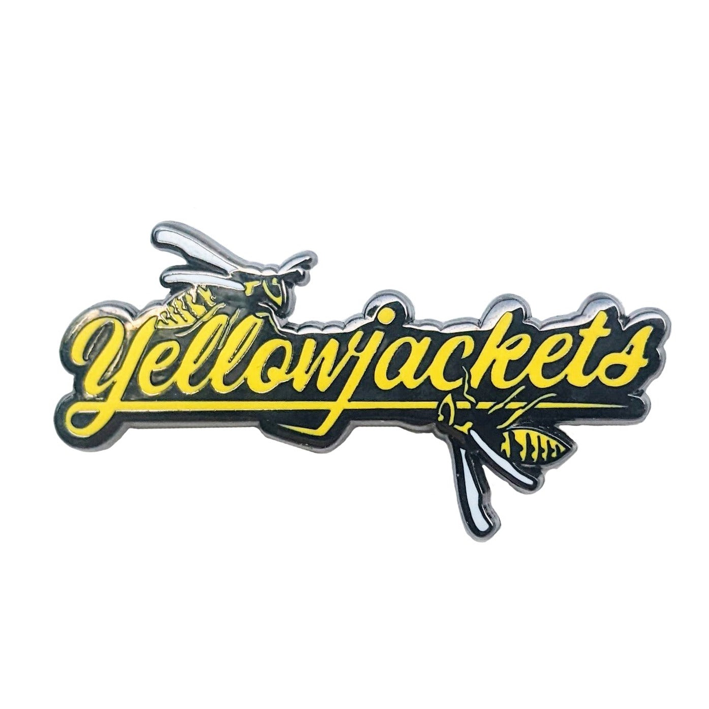 Yellowjackets Logo Hard Enamel Pin – Pugnacious Pins