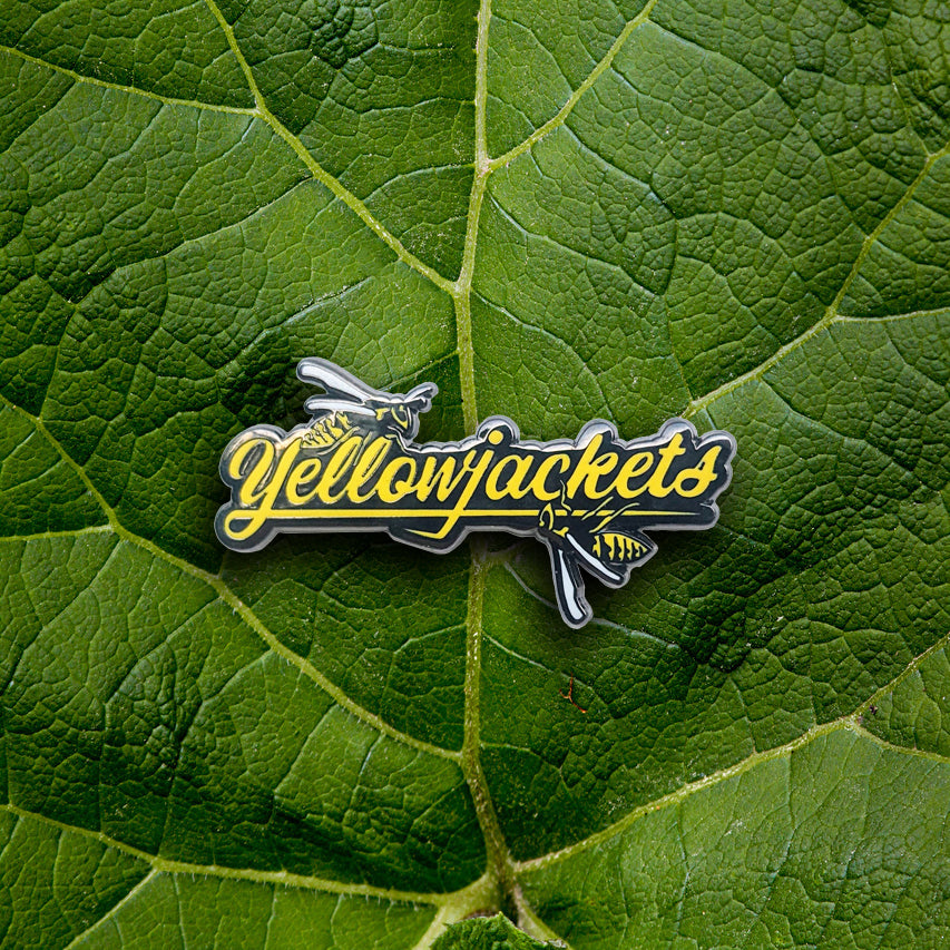 Yellowjackets Logo Hard Enamel Pin – Pugnacious Pins